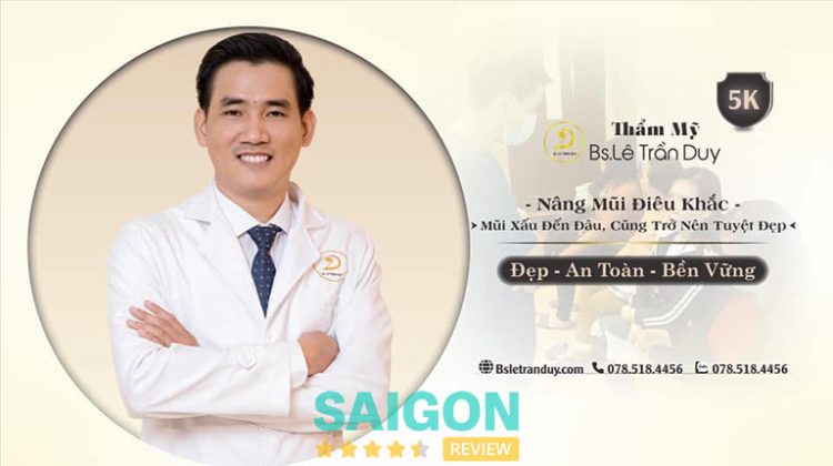 9 Bác sĩ nâng mũi tại TPHCM đẹp, an toàn, chuyên môn cao - Sài Gòn Review